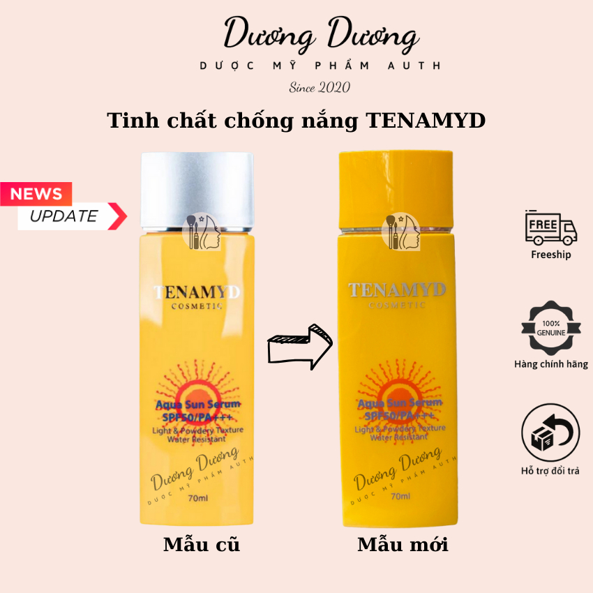 Huyết thanh chống nắng Tenamyd Aqua Sun Serum SPF 50/PA +++ [Chính Hãng ...