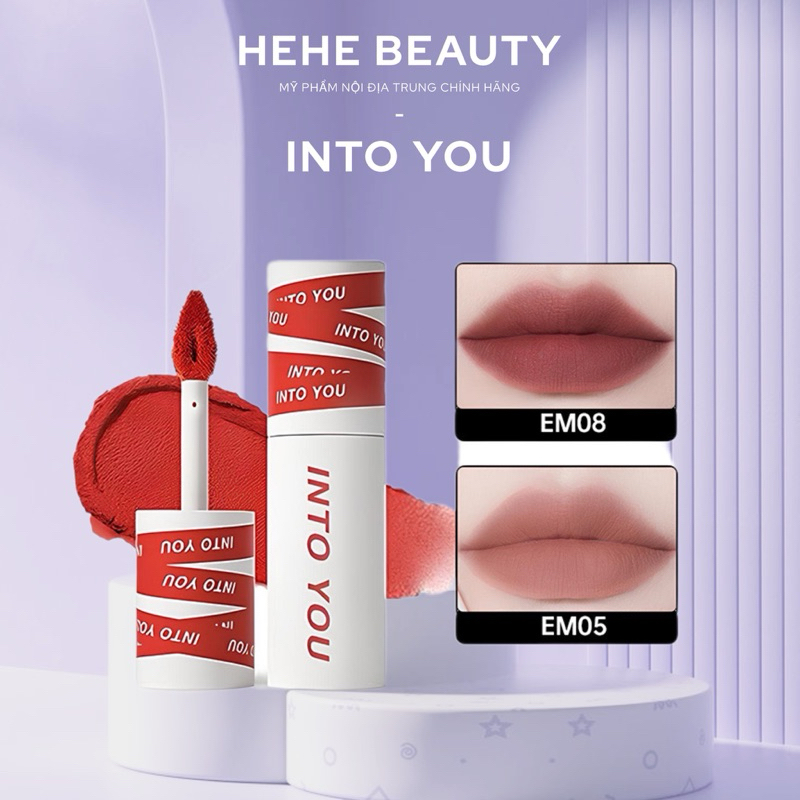 INTO YOU - Son Kem Lì Nhung Mịn Into You HOT EM08 | Shopee Việt Nam