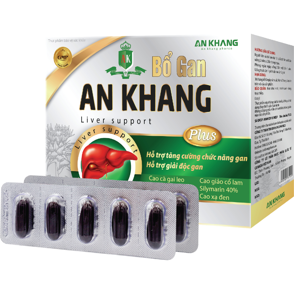 Bổ Gan - An Khang Plus (Dạng Vỉ) | Shopee Việt Nam