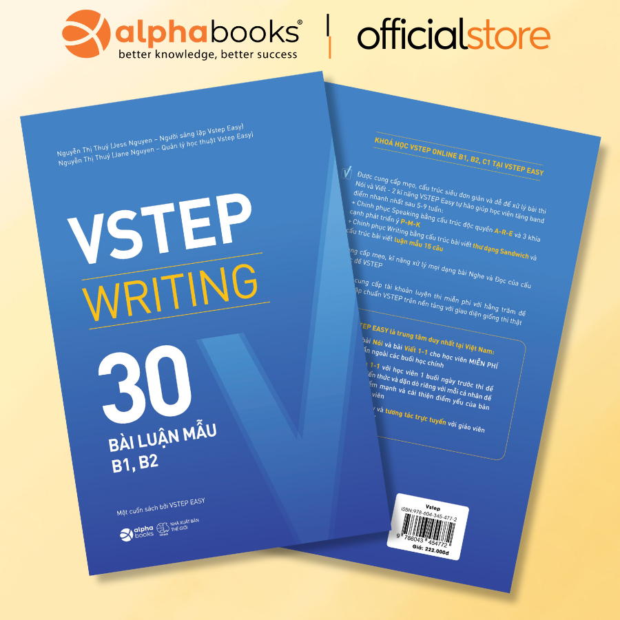 Sách VSTEP WRITING: Chiến Lược Thành Công Với 30 Bài Luận Mẫu B1, B2 ...