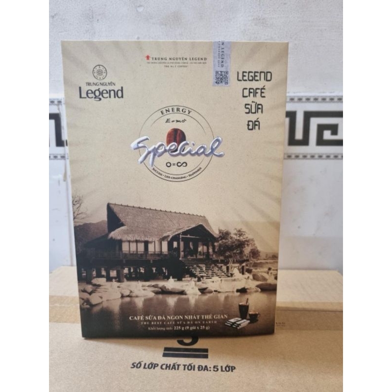 cà phê trung nguyên cà phê cafe Legend sữa đá hộp 9 gói | Shopee Việt Nam