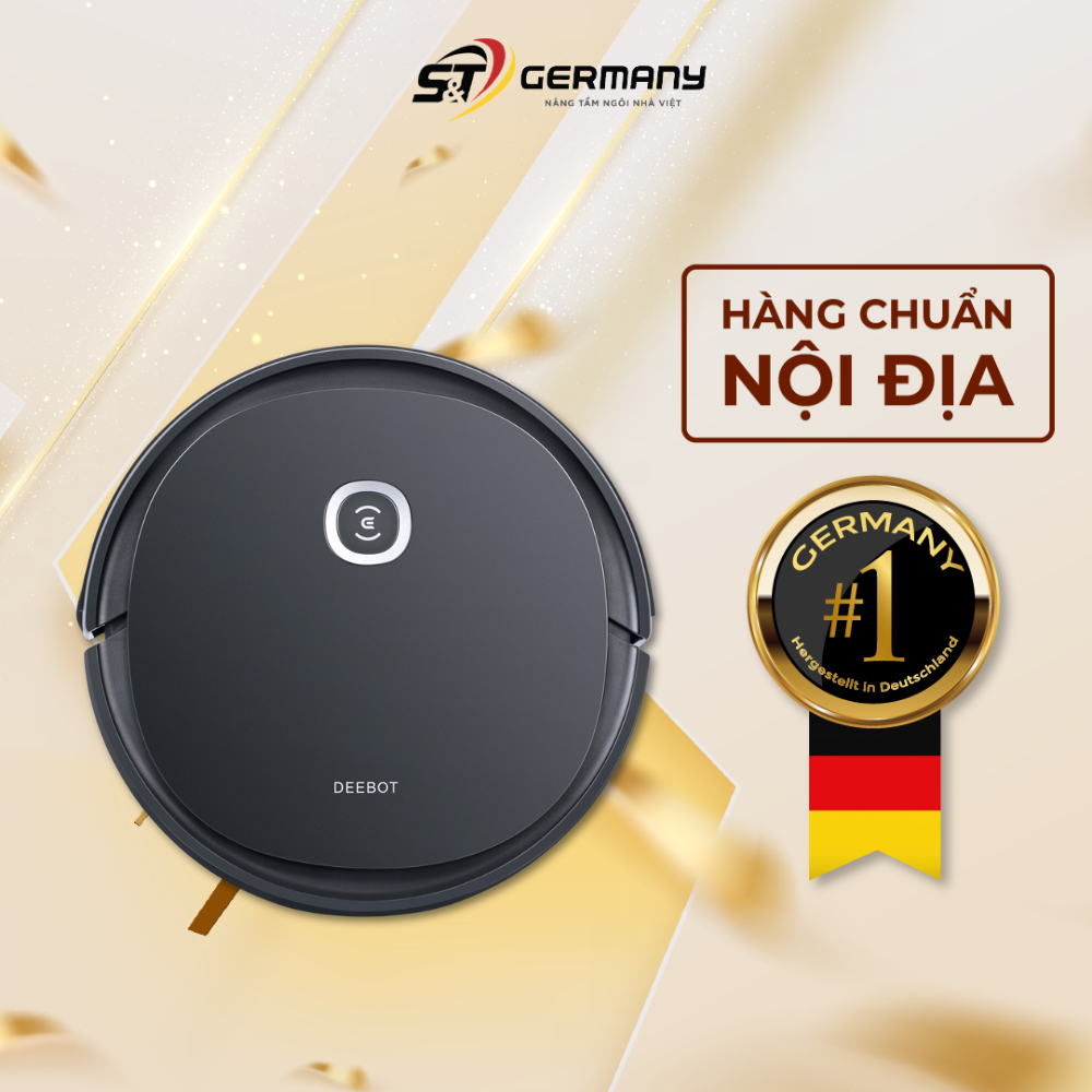 Robot hút bụi lau nhà Ecovacs Deebot U2 Pro, Robot hút bụi thông minh ...