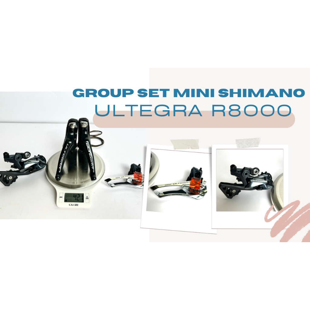 BỘ GROUP SET SHIMANO ULTEGRA R8000 3 MÓN TAY ĐỀ LẮC + CỦ ĐỀ + SANG DĨA ...