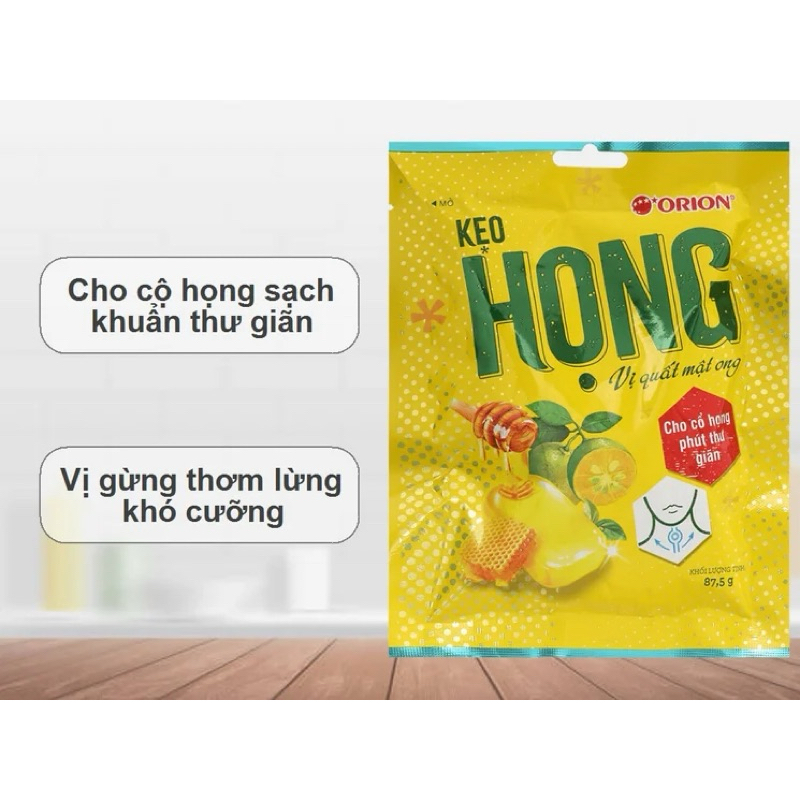 Kẹo họng Orion vị quất mật ong 84g | Shopee Việt Nam