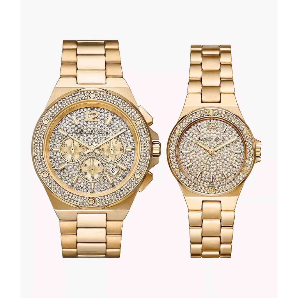 Đồng hồ nam Michael Kors MK8990 Lennox Chronograph Glitz Watch 45mm ...