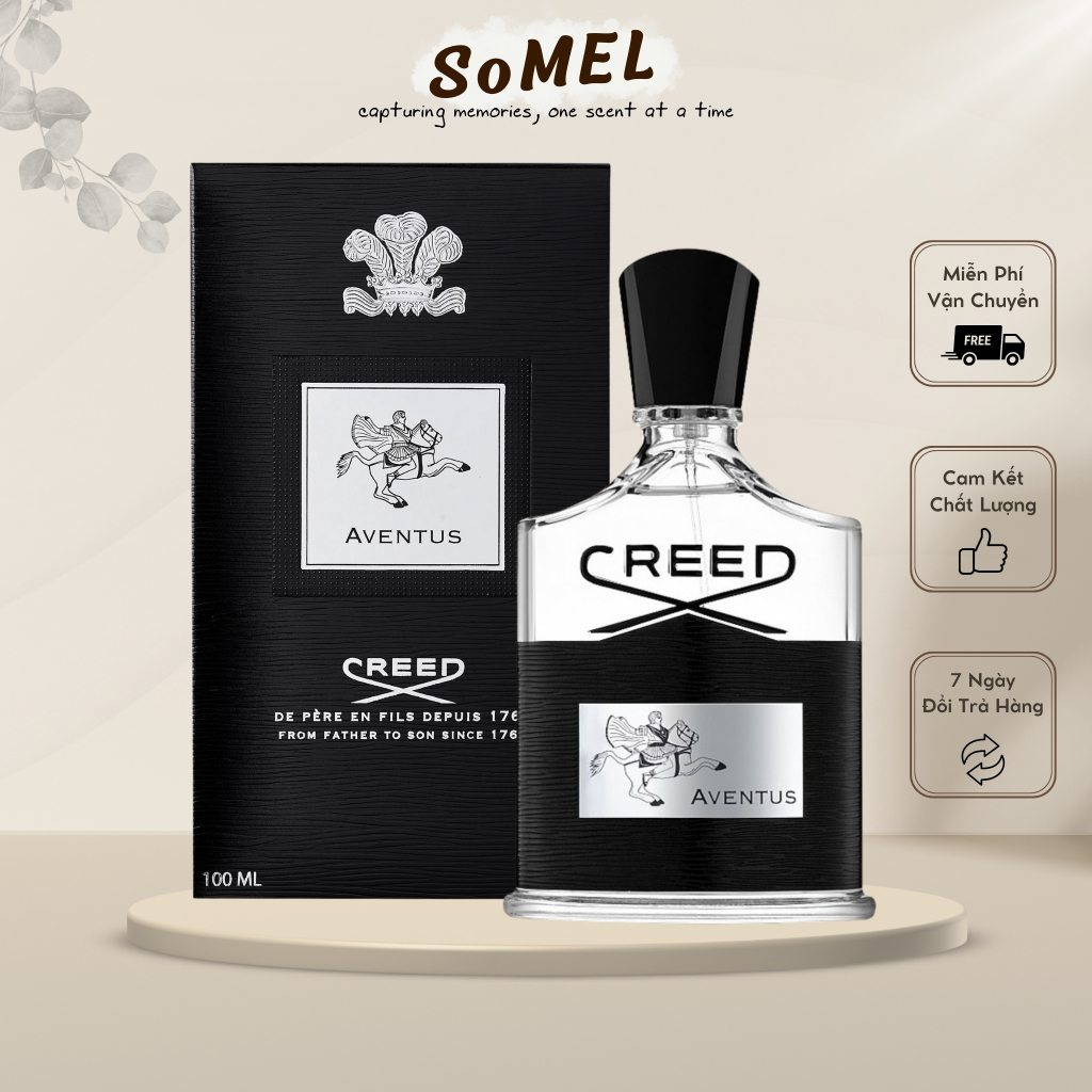 Nước hoa nam Creed Aventus EDP chai 100ml - Dầu thơm Nam tính, Mạnh mẽ ...