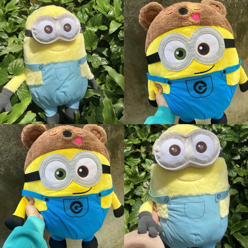 [Mua qua Video có voucher] SẴN 3 Gấu Bông Minion Bob & Dave Chính Hãng ...