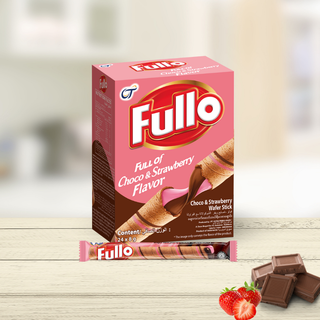 Bánh Quế Fullo Sôcôla Dâu (24 thanh) | Shopee Việt Nam