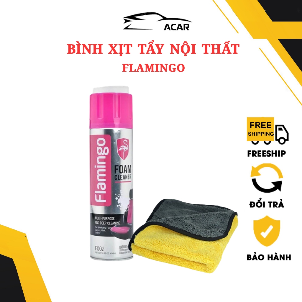 Bình Xịt Tẩy Đa Năng Dạng Bọt Flamingo F002 650ml - Vệ Sinh Nội Thất ...