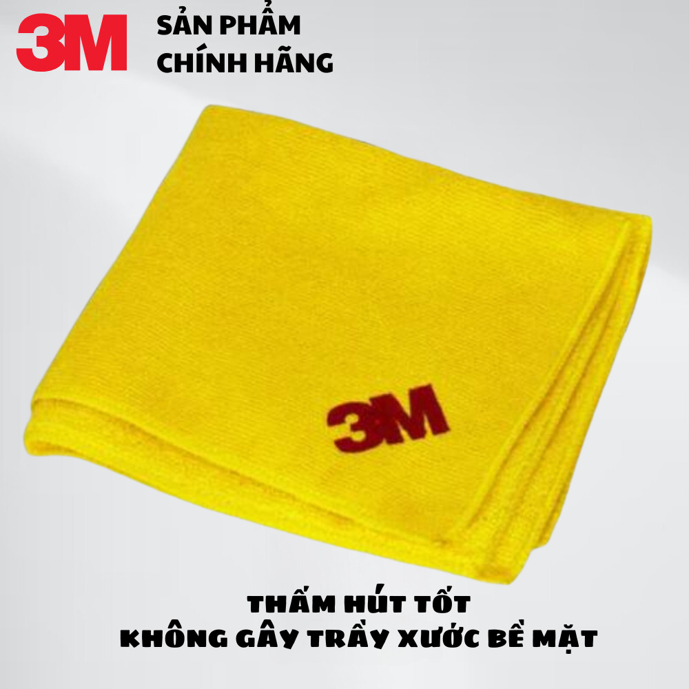 Khăn lau đa năng 3M Scotch-Brite Microfiber SQ21, thấm hút nước không ...