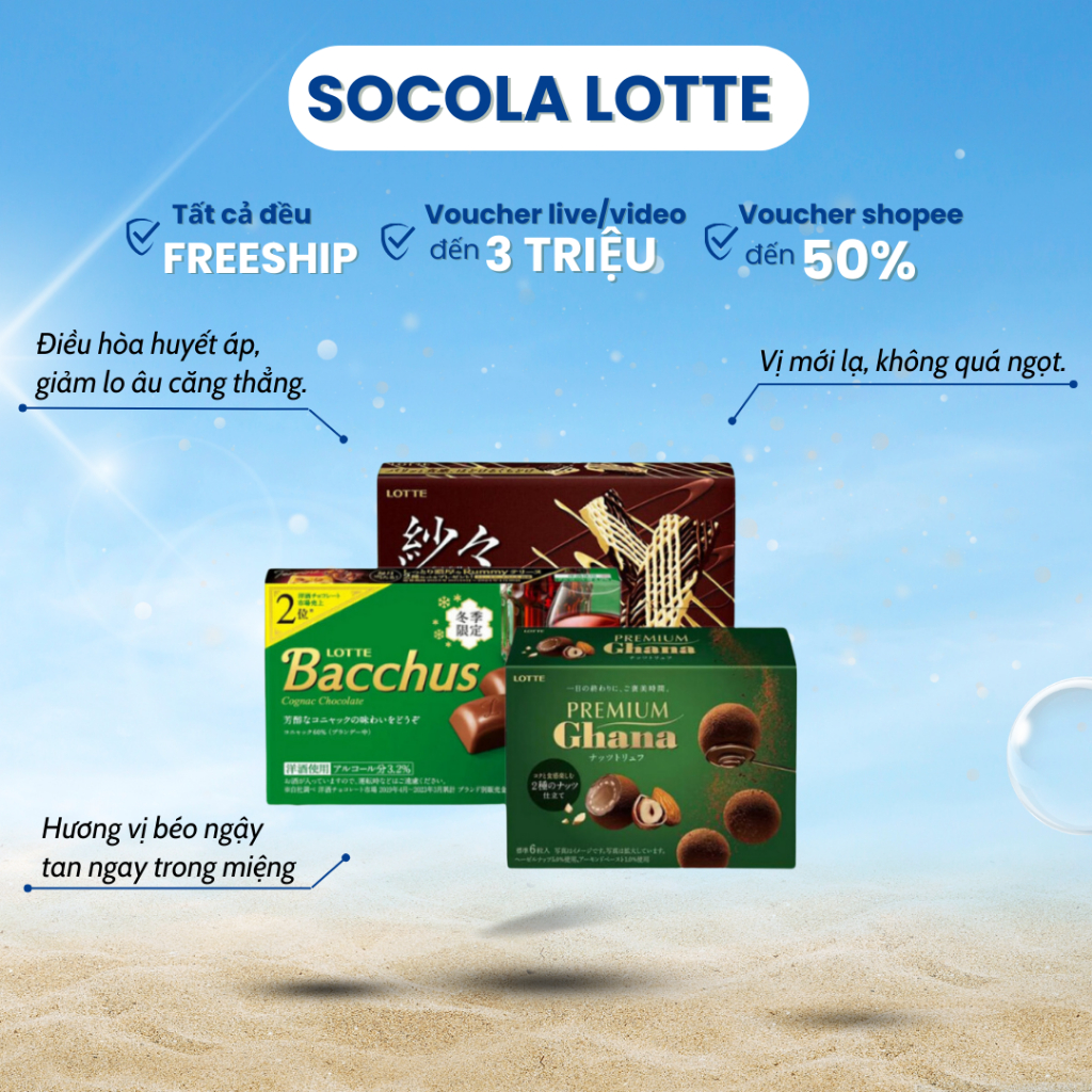 Socola Lotte các vị Nhật Bản | Shopee Việt Nam