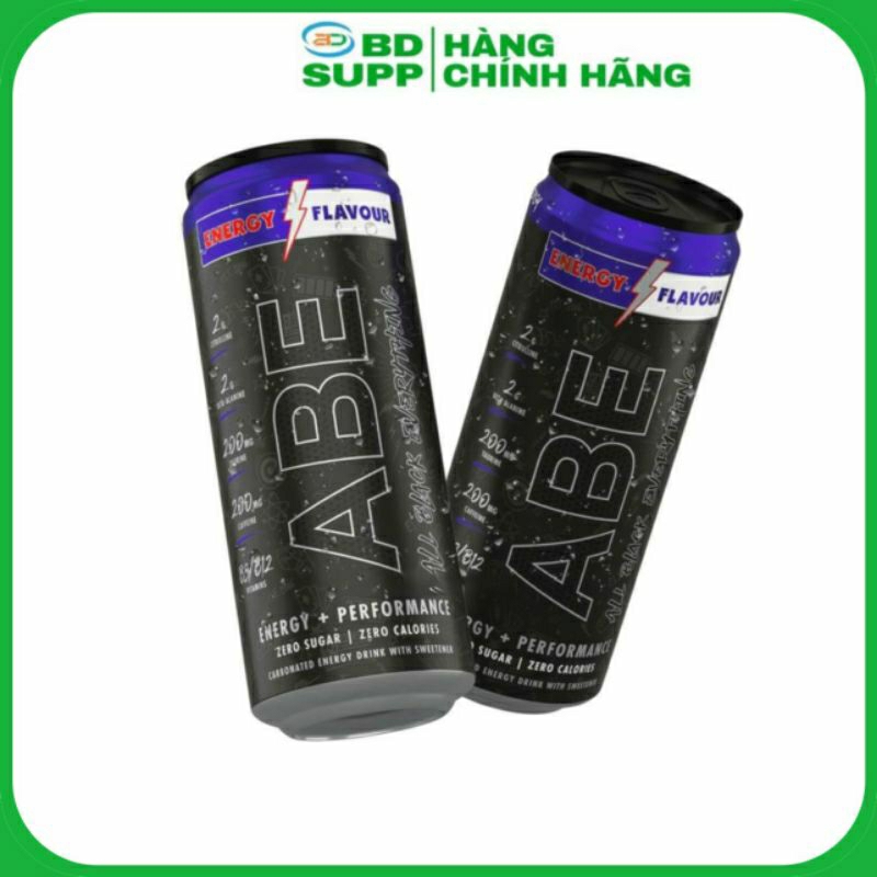 Applied ABE Lon 330ml ENERGY + PERFORMANCE Nước Uống Tăng Lực, Tập ...