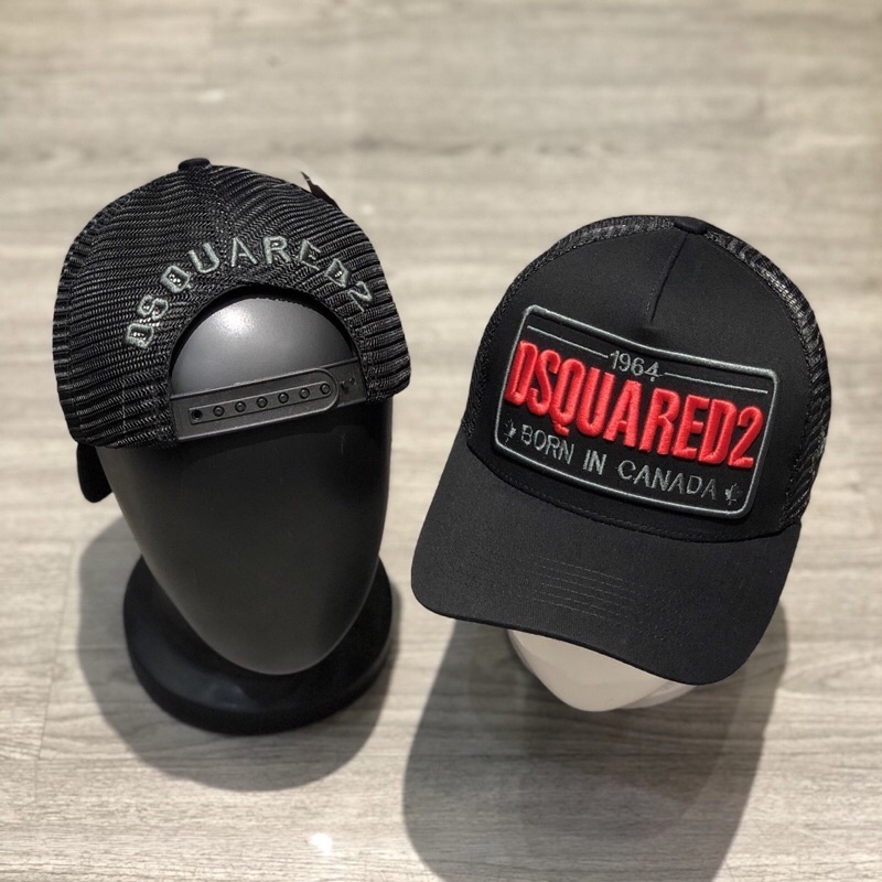 Mũ DSQUARED2 1964 Chất Vải Kaki Dày - Mũ DSQ born in canada mẫu mới ...