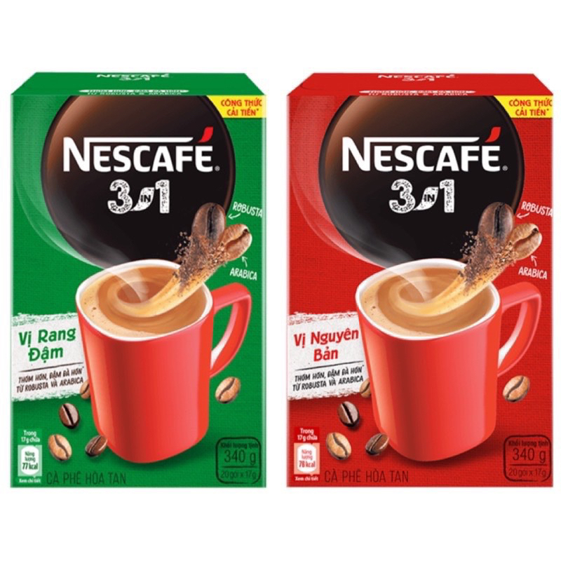 Cà Phê Sữa Hoà Tan Nescafe' Gói x 17g | Shopee Việt Nam