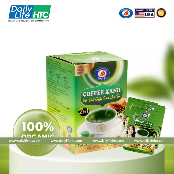 Coffee Xanh Daily Life HTC 300g | Shopee Việt Nam