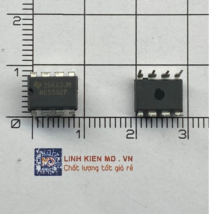 NE5532DR NE5534 DIP/SOP8 Chính hãng TI (Combo 5 con) IC thuật toán Dual ...