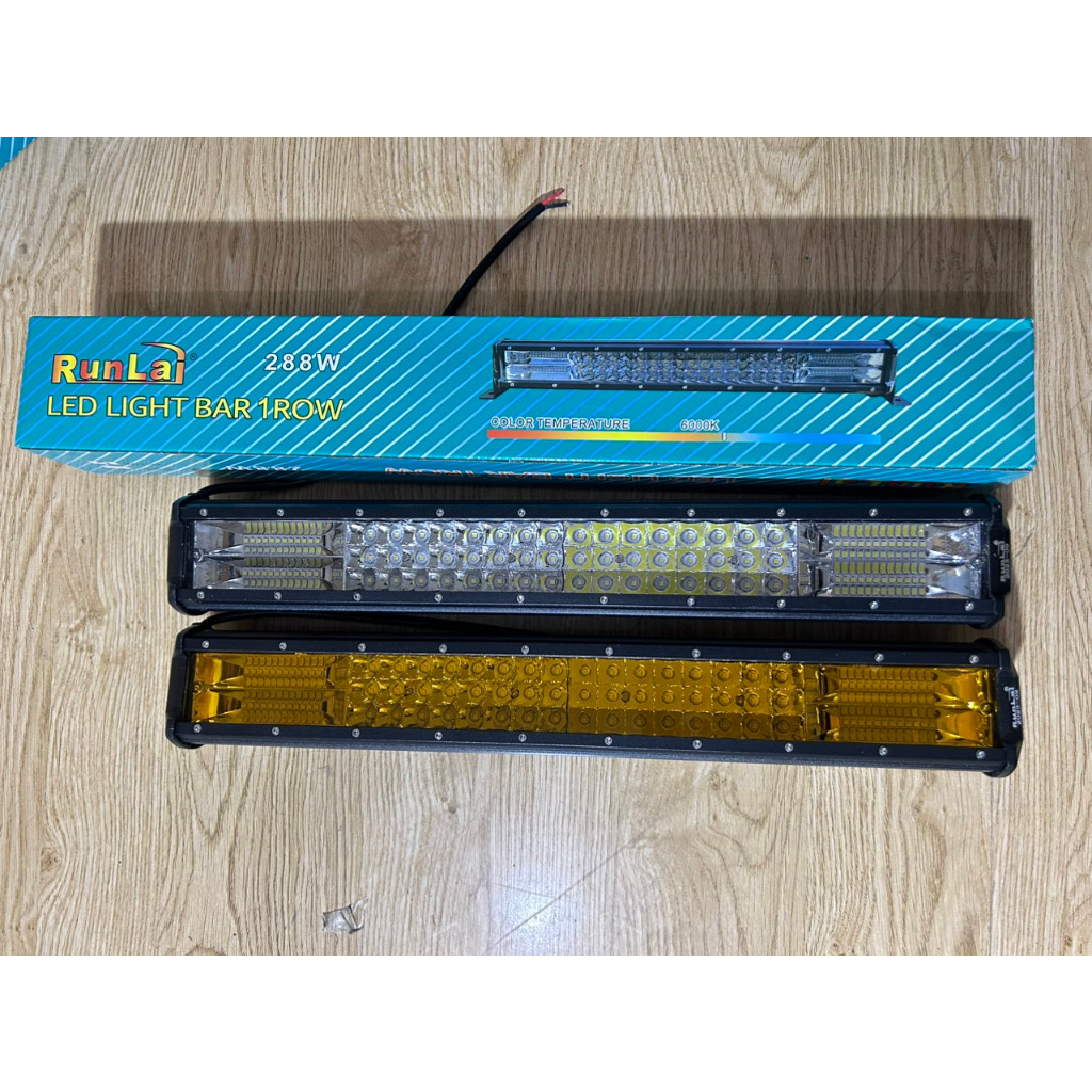 Đèn led Runlai 3 hàng 50cm 2 màu trắng, vàng.(Giá 1 chiếc) | Shopee ...