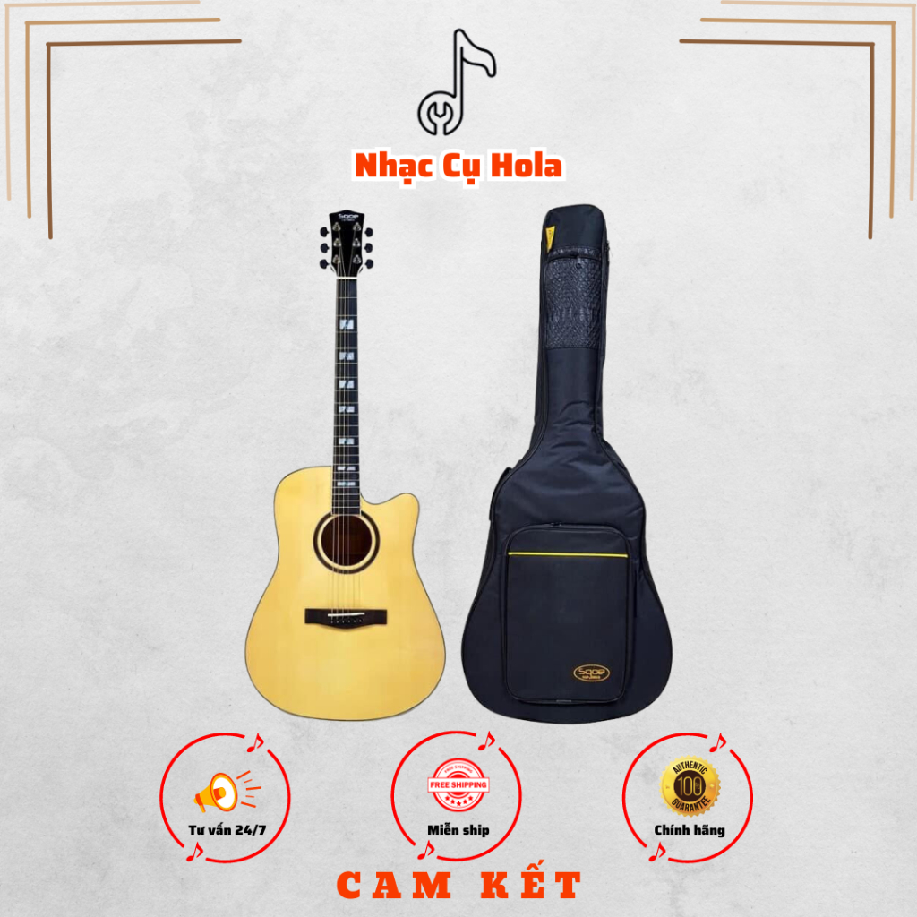 Đàn Guitar Acoustic Sqoe Chard ED29 | Shopee Việt Nam