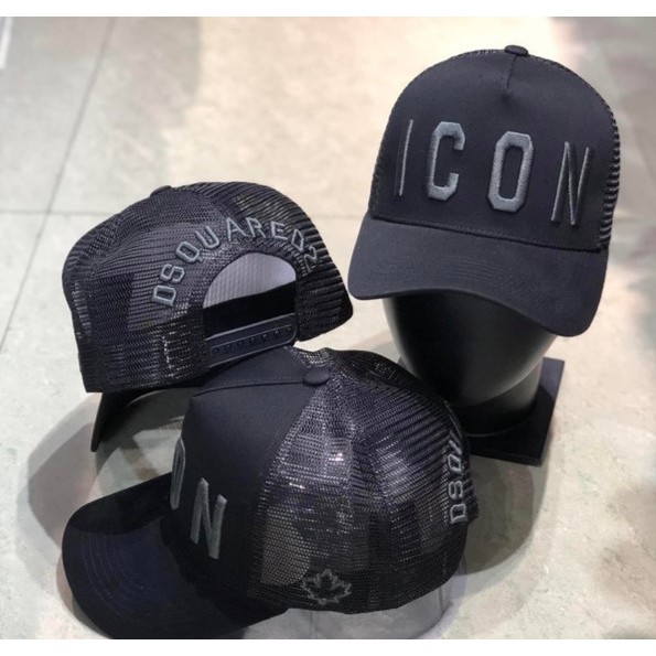 Mũ ICON DSQ2 logo đen phối lưới - Mũ DSQ icon cho nam nữ full 20 mẫu ...