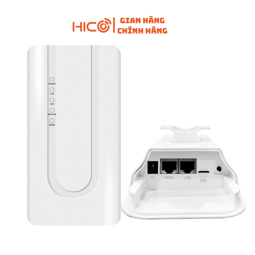Bộ Phát Wifi 4G Ngoài Trời CPE HICO XM207 – Tốc Độ 300Mbps, 32 Thiết Bị Kết Nối, Chống Nước ...