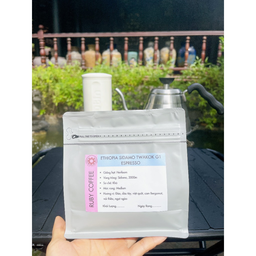Cà Phê Hạt Rang Ethiopia Sidamo Twakok G1- Espresso | Shopee Việt Nam