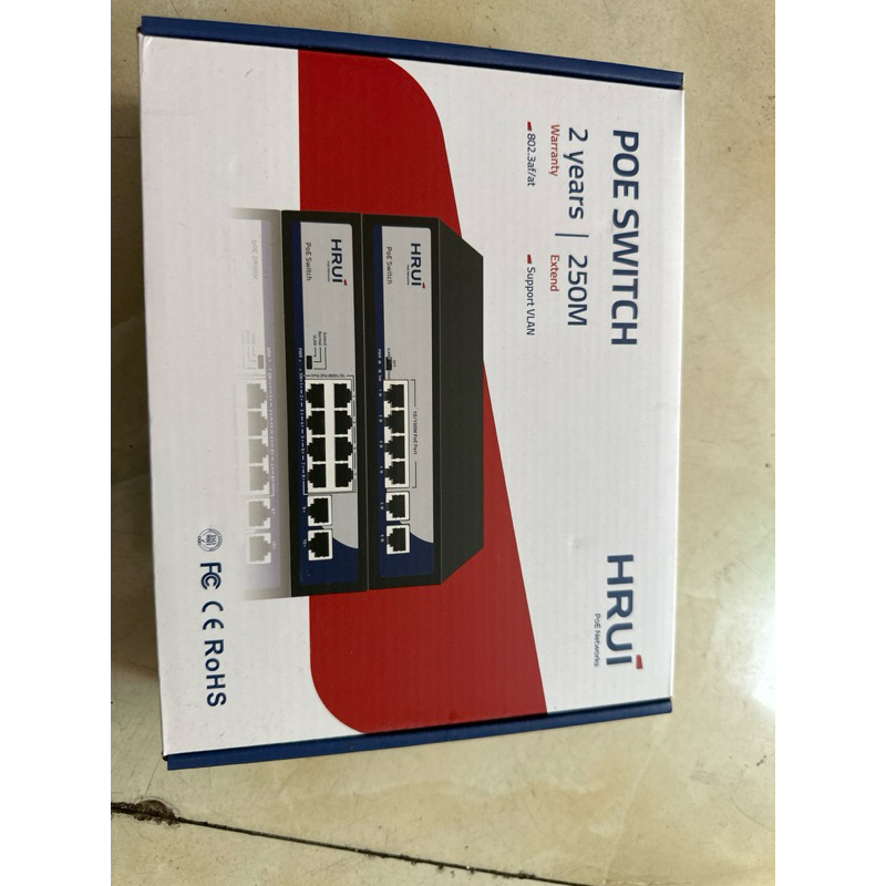 Thiết bị chuyển mạch Switch POE Hrui 4 Port HR902-AF-42N | Shopee Việt Nam