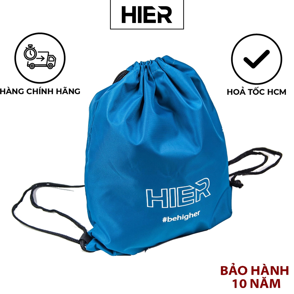 Balo dây rút thể thao Hier Drawstring Bag túi rút đựng giày chống nước ...