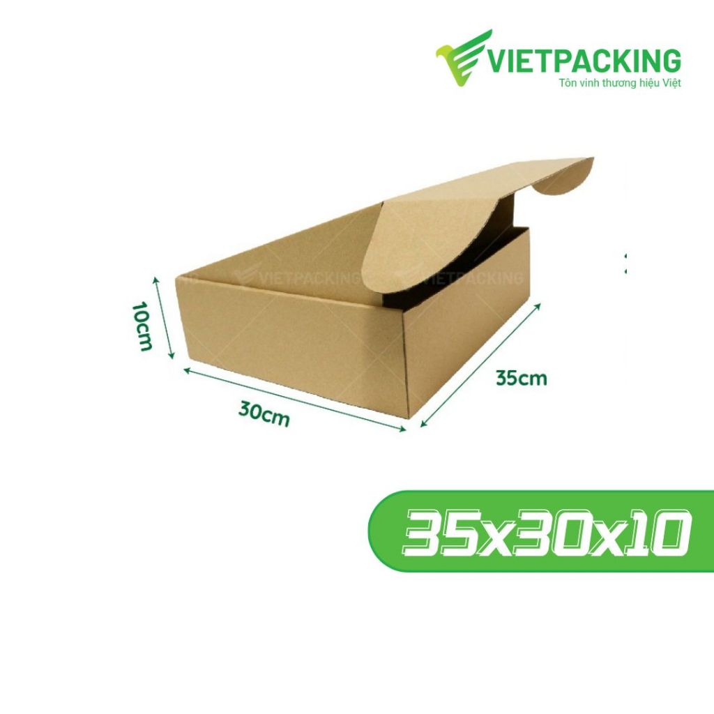 35x30x10 Combo 20 hộp nắp gài size lớn đưng quần áo, phụ kiện thời ...