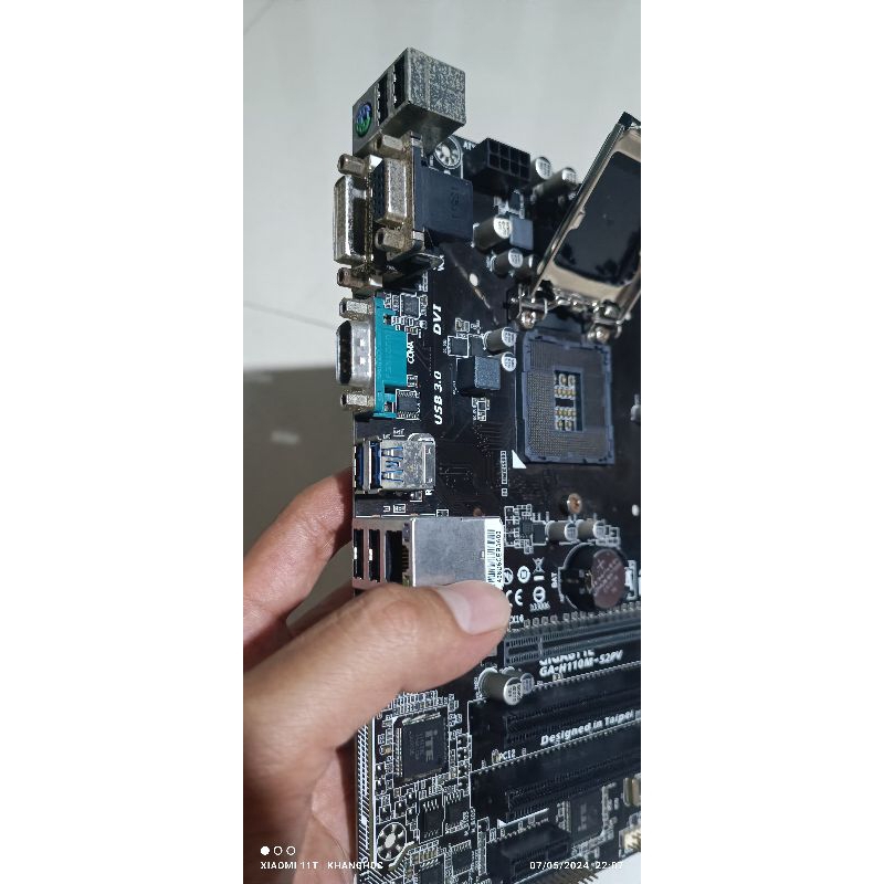 [KHÔNG FE CHẶN] H110M S2PV gigabyte H110 M main mainboard h110 h110m sk ...