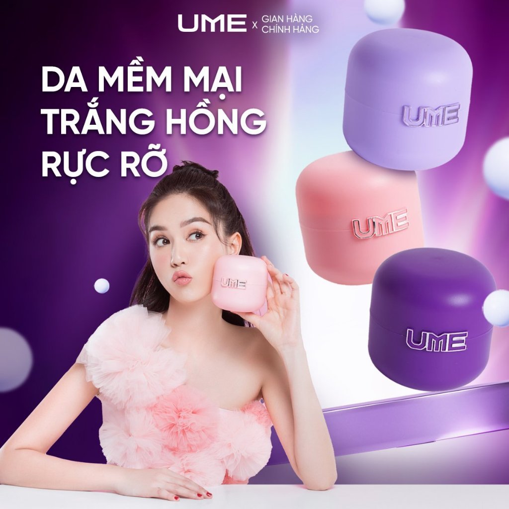 Combo trắng da body UME, kem dưỡng ẩm lotion hỗ trợ làm mờ vết thâm sạm ...
