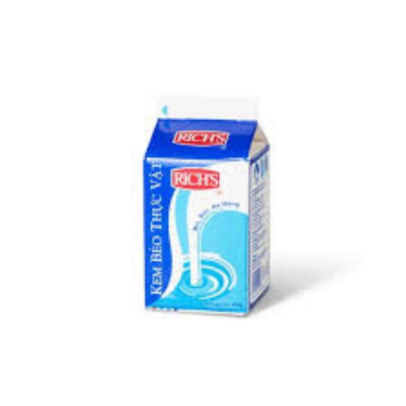 (giao hoả tốc khu vực TP.hcm)kem béo thực vật rich's lùn,rich's cao ...