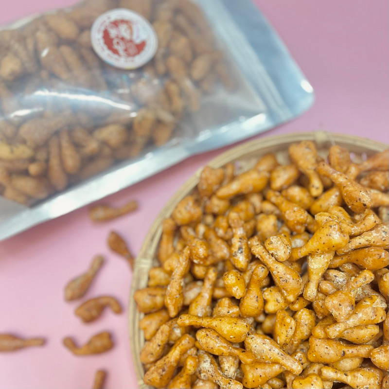 Đùi gà rong biển, snack quẩy đùi gà sấy rong biển mè đen (500g ...