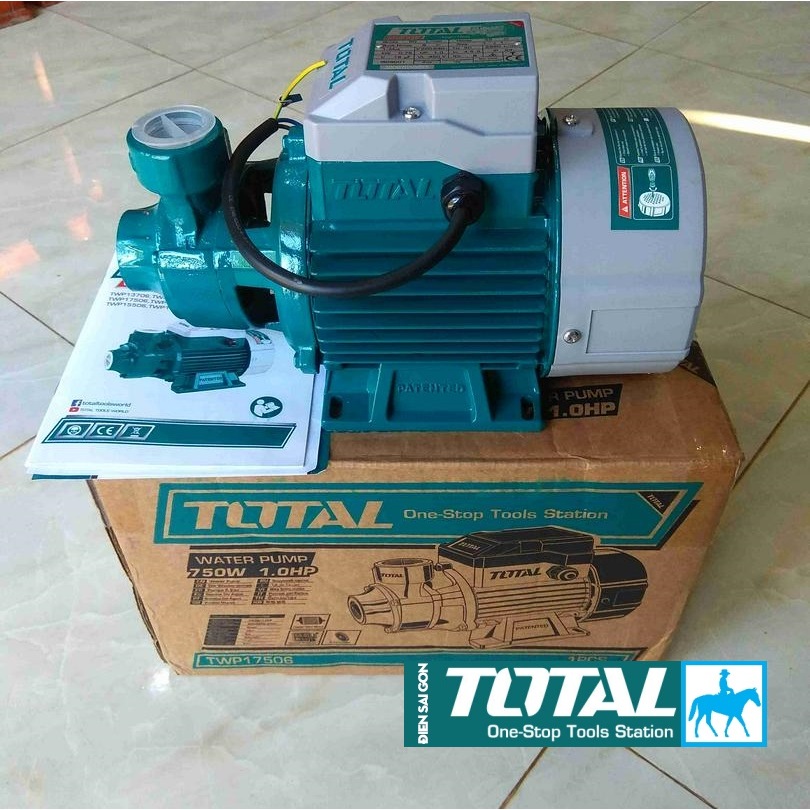 Total Máy bơm nước đẩy cao 52 mét 1HP 750W TWP17506 | Shopee Việt Nam