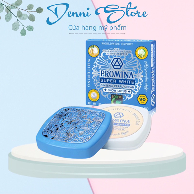 Kem Promina Xanh Super White Thái Lan 11gram dưỡng trắng da - Kem ...