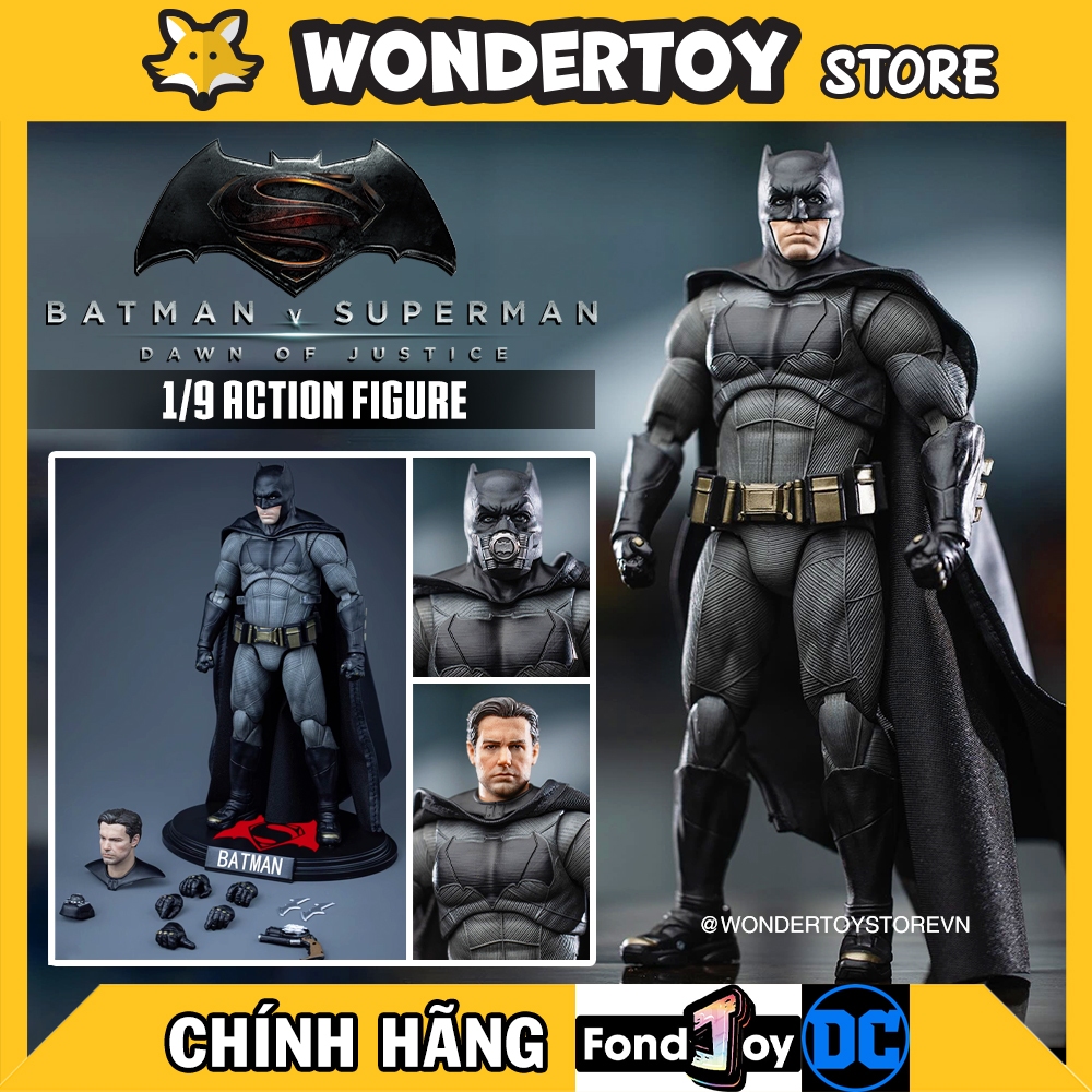 Mô hình Chính Hãng Fondjoy DC Batman Ben Affleck Dawn of Justice 1/9 ...