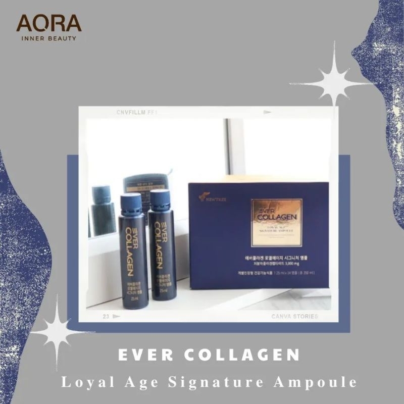 [Date 20/05/2024] Hộp 14 chai Collagen EverCollagen LOYAL AGE SIGNATURE ...