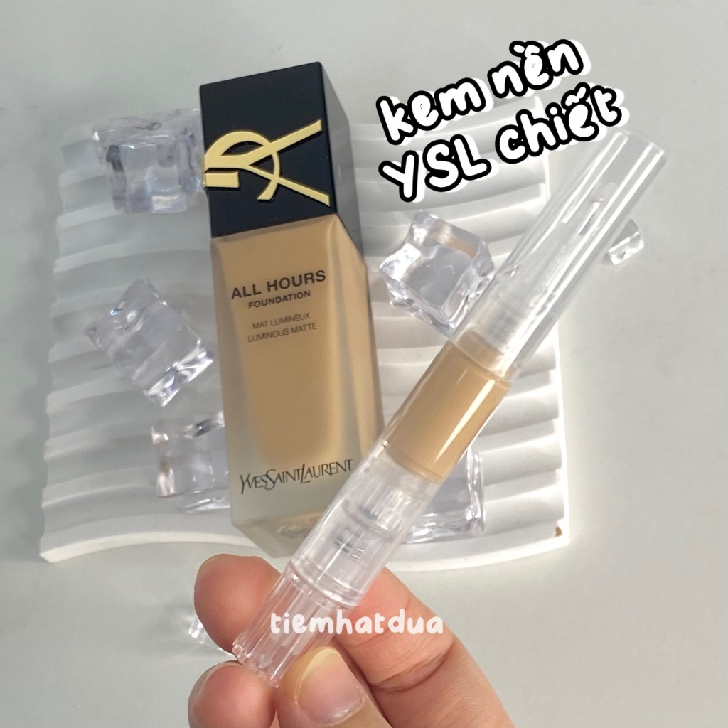[KEM NỀN CHIẾT] [LƯU Ý TRỌNG LƯỢNG] Kem Nền Yves Saint Laurent All Hours Foundation Mat Lumineux ...