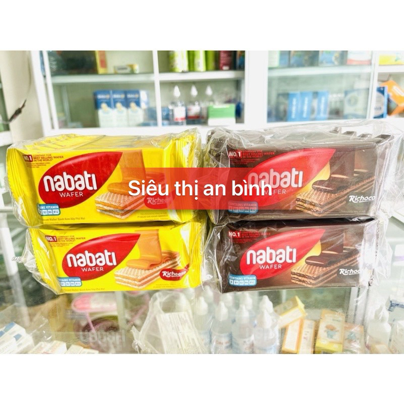BÁNH NABATI PHÔ MAI/SOCOLA 17g x 10 gói [ Mẫu Mới ] | Shopee Việt Nam