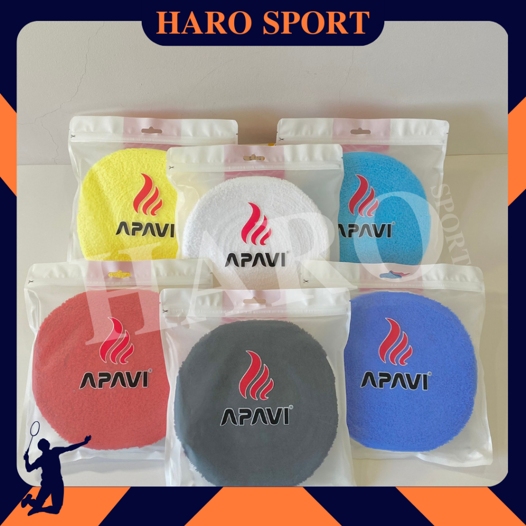 [ CHÍNH HÃNG ]Quấn cán cầu lông vải cuộn 10m AG-110R dày và AG-204R, êm có thể dùng kèm phấn ...