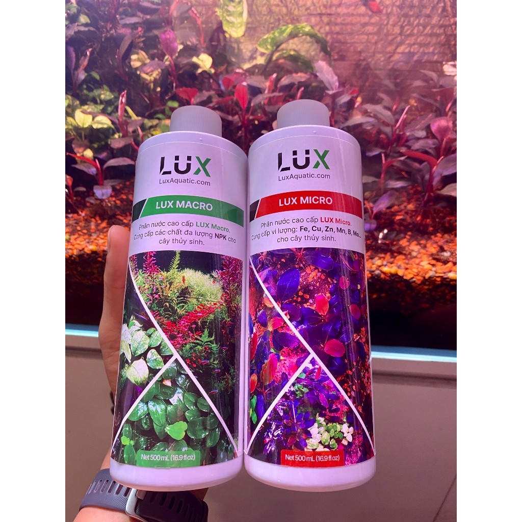 Combo phân nước LUX Macro (Đa lượng) + LUX Micro (Vi lượng) | Shopee ...