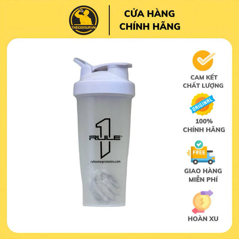 Bình lắc shaker Rule 1 700ml có lò xo, bình lắc tập gym | Shopee Việt Nam