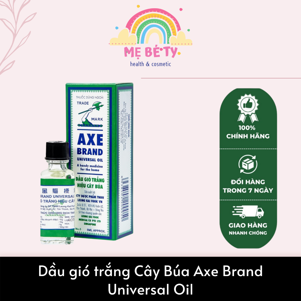 Dầu Gió Trắng Hiệu Cây Búa AXE Brand | Shopee Việt Nam