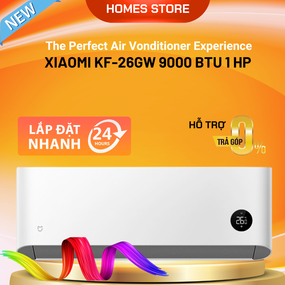 Máy Điều Hòa 1 Chiều Xiaomi Mijia KF-26GW | KFR-26G 9000 BTU 1 HP - Trợ lý XiaoAi - Kết Nối App ...