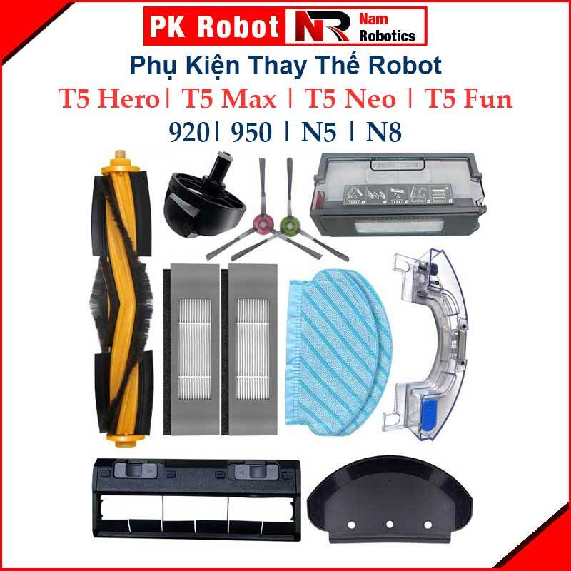 Phụ kiện thay thế Deebot T5 Hero | T5 Max | T5 Power | T5 Neo | T5 Fun ...
