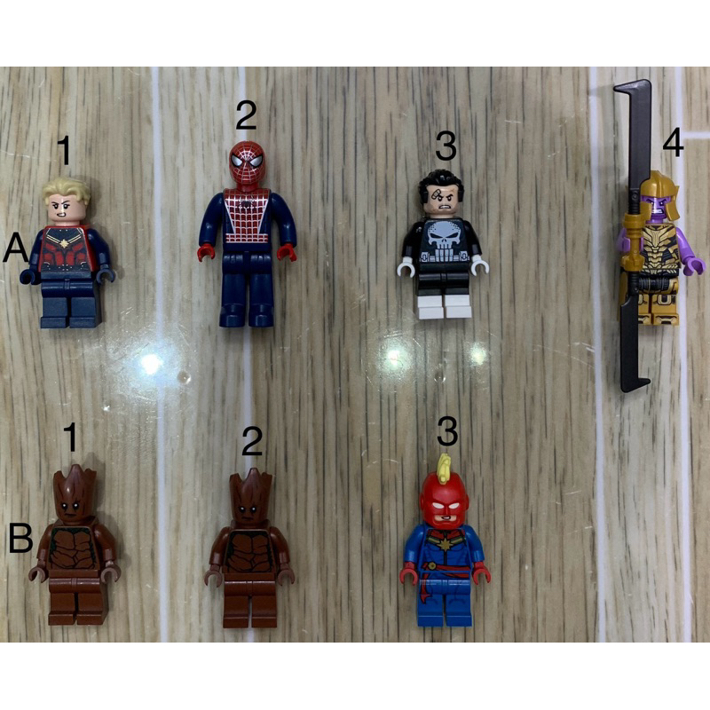 lego minifigures nhân vật siêu anh hùng marvel hàng chính hãng | Shopee ...
