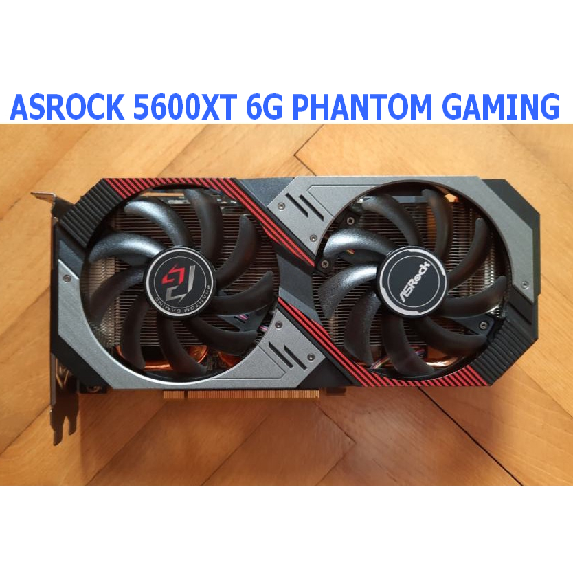 VGA ASRock RX 5600 6G Phantom Gaming OC | Shopee Việt Nam
