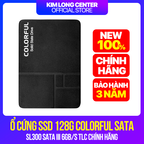 Ổ Cứng SSD 128G Colorful SL300 Sata III 6Gb/s TLC Chính hãng | Shopee ...