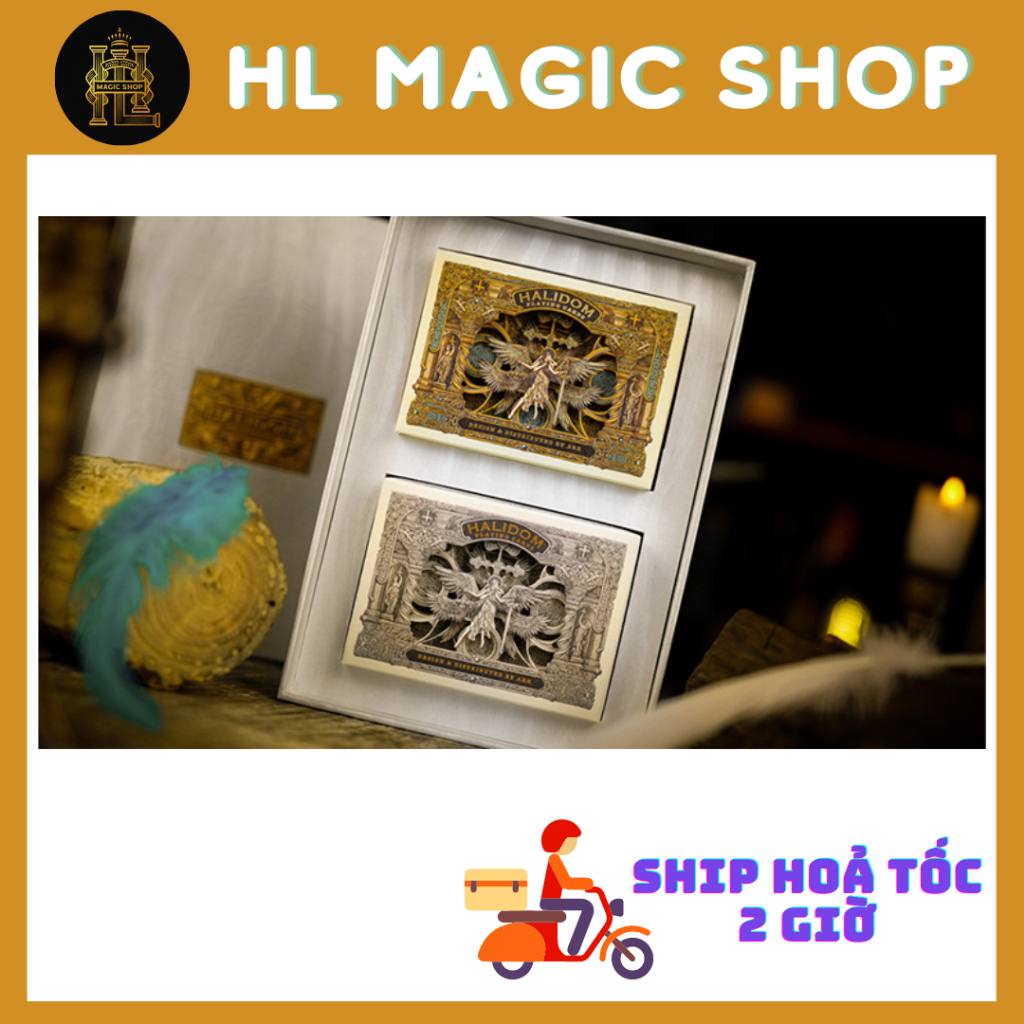 Bộ bài tây, bài ảo thuật Halidom Classic Box Set by Ark Playing Cards ...