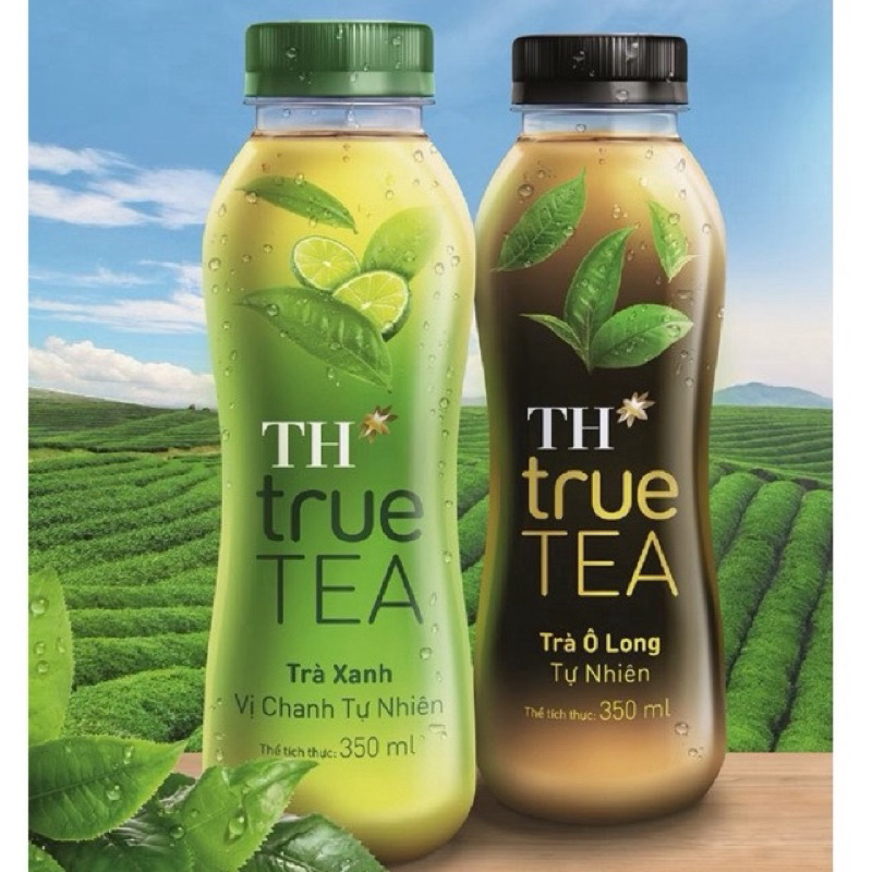 Trà Ô Long / Trà Xanh Vị Chanh TH True Tea 350ml | Shopee Việt Nam