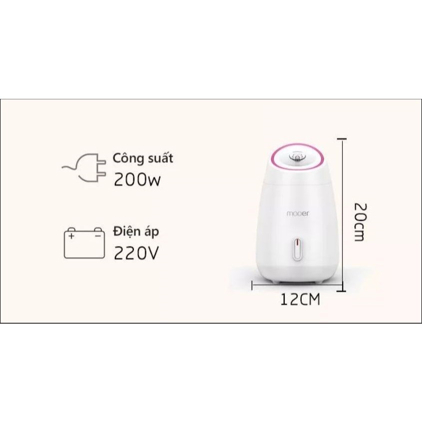 Máy xông mặt cao cấp Maoer [BẢO HÀNH 6 THÁNG] | Shopee Việt Nam